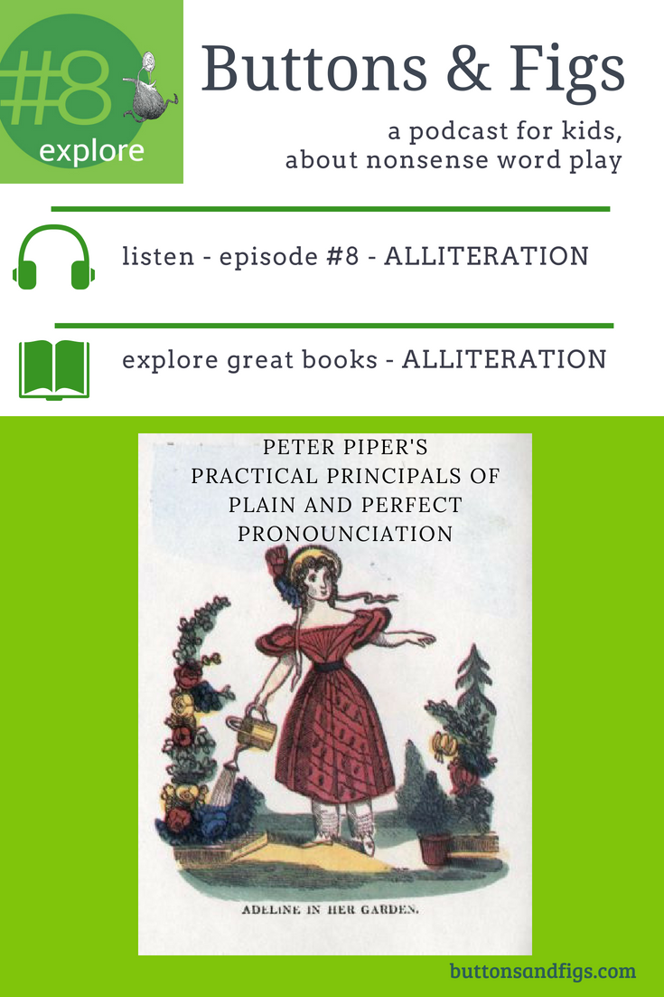 great books - Alliteration - buttons & figs