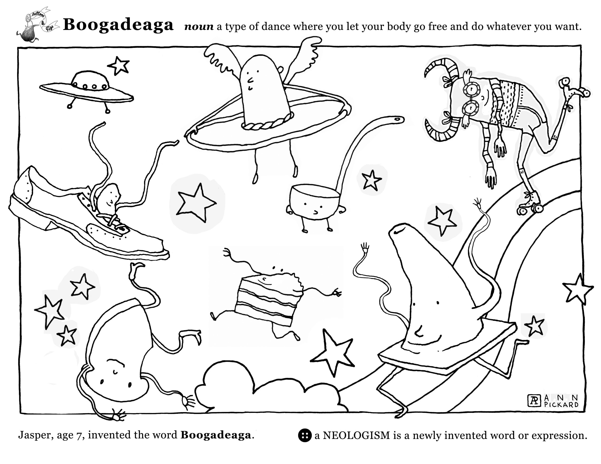 Coloring-Page-Boogadeaga-5-300-DPI-FINAL | buttons & figs