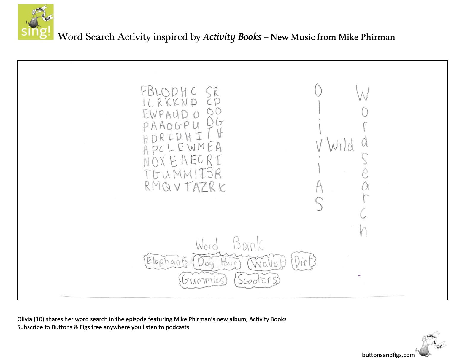 Word Search - by Olivia & Sophia - buttons & figs